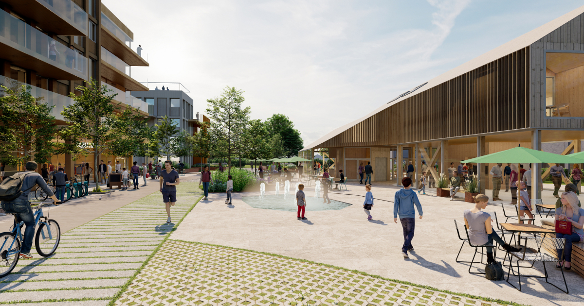 Tolvsrød torg - Vi gleder oss til å komme i gang